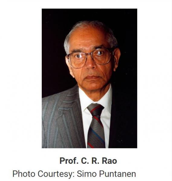 CRR Day - A day in honor of Prof. C.R. Rao as he turns 100 ...
